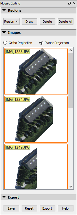Displaying bars - PIX4Dmapper